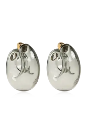Alaïa Hand-blown Glass Statement Earrings