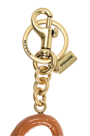 COACH Keychain With Charm