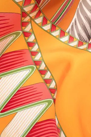 FERRAGAMO Triangular Scarf With Print `giada