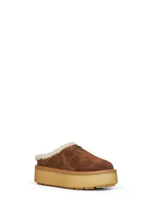 Prada Calzature Cocoa Suede Slippers