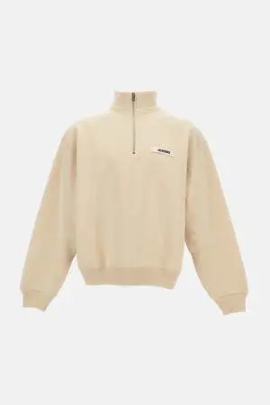 Jacquemus Gros Grain Sweatshirt With Zip - Multicolor