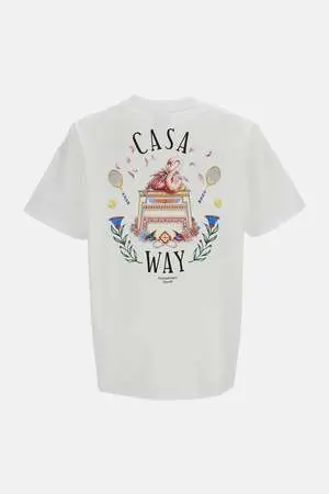 Casablanca Classic Printed T- Shirt - Multicolor