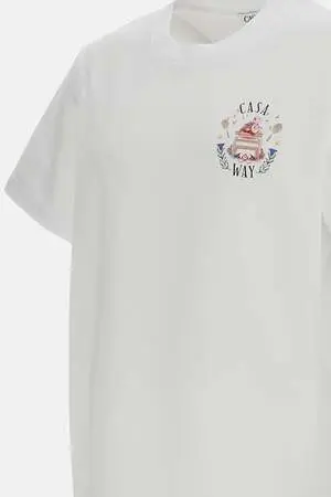 Casablanca Classic Printed T- Shirt - Multicolor