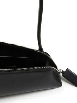 Attico Sunrise Leather Shoulder Bag
