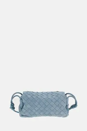 Bottega Veneta Notturno Bag Suede Intrecciato Weave - Multicolor