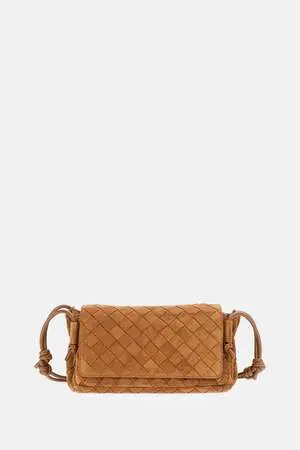 Bottega Veneta Notturno Bag Woven Nappa Clutch - Multicolor