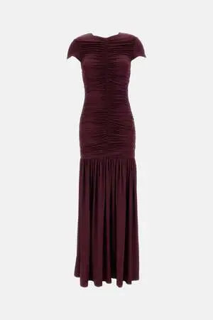 ROTATE BY BIRGER CHRISTENSEN Gathered Maxi Dress - Multicolor