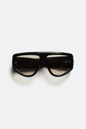 Bottega Veneta Bottega Veneta Shield Sunglasses Multicolor