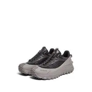 Moncler Grey Gore-tex Low-top Trainers - Gray