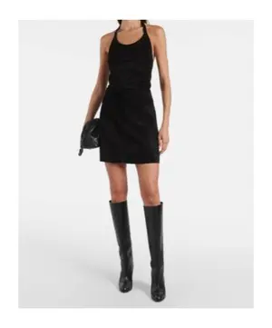 Stouls Lucie Leather Miniskirt