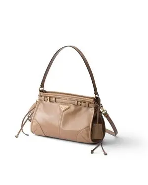 Prada Bonnie Small Leather Handbag - Pink