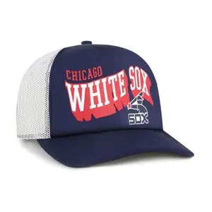 '47 Chicago White Sox Meander Foam Trucker Snapback Hat