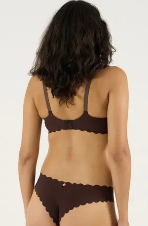 CACHE COEUR Skin Invisible Maternity And Nursing Bra C/d Cup - Chocolate
