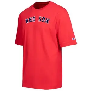Champion Boston Sox All Star Chenille Wordmark T-shirt - Red