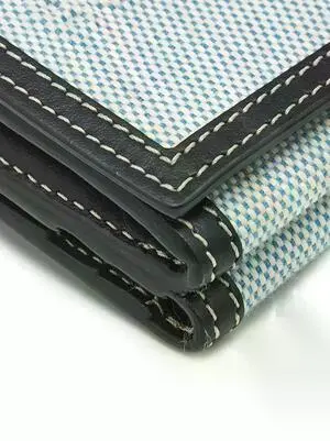 Burberry Luna Canvas Leather Wallet