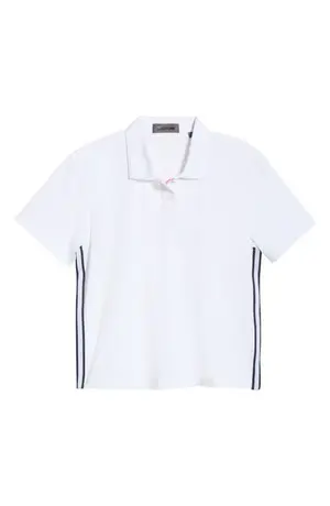 G/fore Tux Boxy Golf Polo - Snow