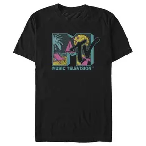 MTV Scene Beach Logo Graphic T-shirt