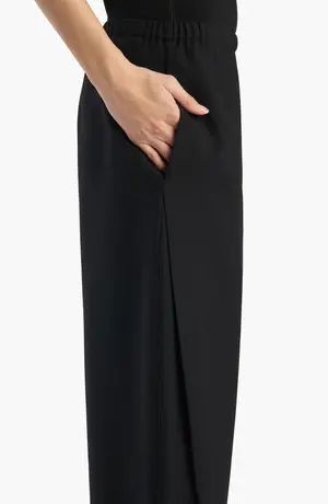 Khaite Roma Rounded Virgin Wool Cropped Pants