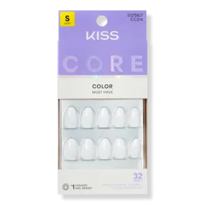 Kiss Core Color Short Almond Press On Nails - Lyrical