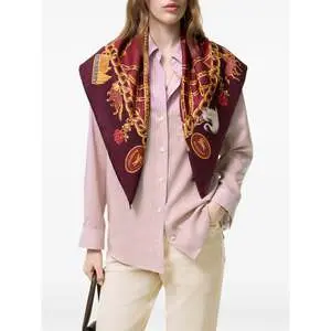 Burberry Scarves - Red