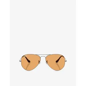 Ray-ban Ray-Ban Aviator-Frame Metal Sunglasses Grey