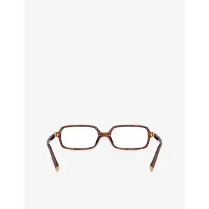 Miu Miu Rectangle Frame Acetate Eyeglasses