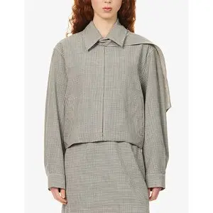 Rag & Bone Krista Checked Wool Jacket