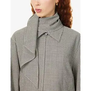 Rag & Bone Krista Checked Wool Jacket