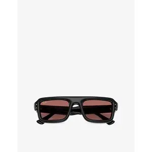 Ray-ban Rb4954 Rectangle Frame Nylon Sunglasses