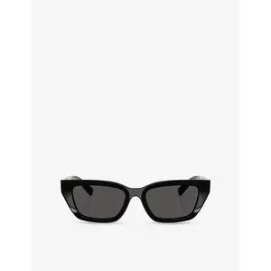 Dolce & Gabbana Cat-eye Acetate Sunglasses - Black