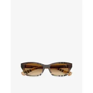 Burberry Cat-eye Acetate Sunglasses - Brown