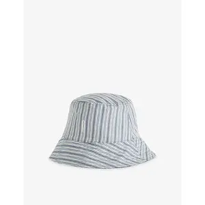Moncler Striped Cotton Bucket Hat