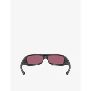 Oakley Rectangle-frame Polycarbonate Sunglasses