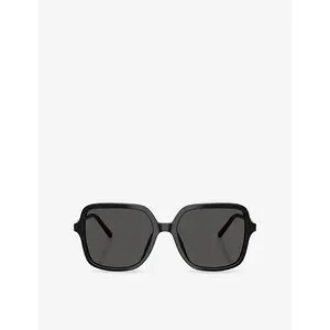 Dolce & Gabbana Dg4539 Square Frame Acetate Sunglasses - Black