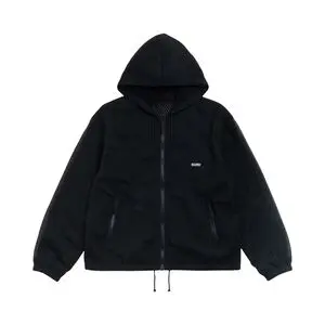 StÜssy Layered Mesh Hooded Jacket - Black