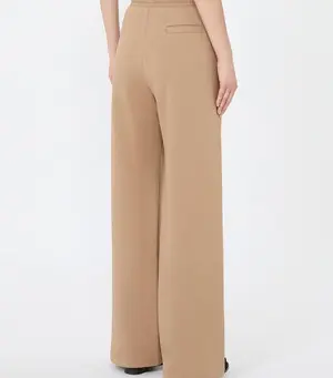Max Mara Logo Tape Sweatpants - Beige