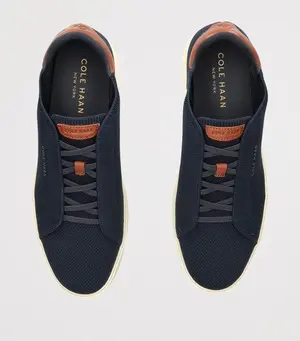 Cole Haan Grandprø Luxe Slip-on Sneakers - Navy