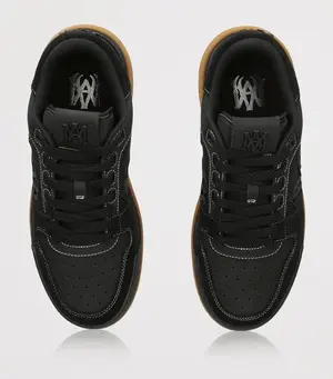 Amiri Leather Classic Low Sneakers - Black