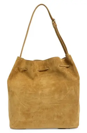 LIFFNER Charm Suede Bucket Bag