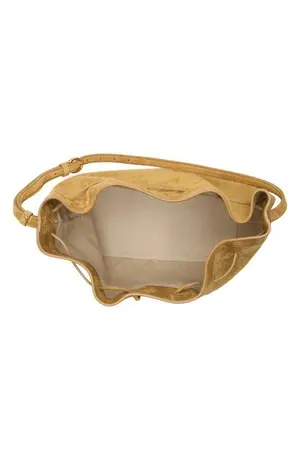 LIFFNER Charm Suede Bucket Bag