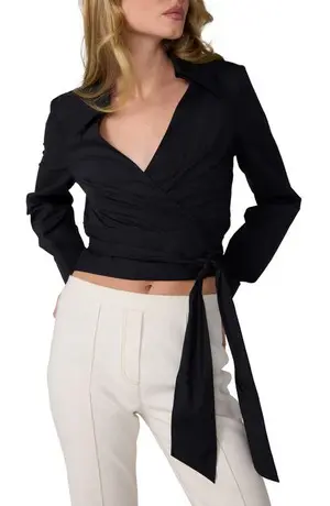 Diane Von Furstenberg Perfect Wrap Top