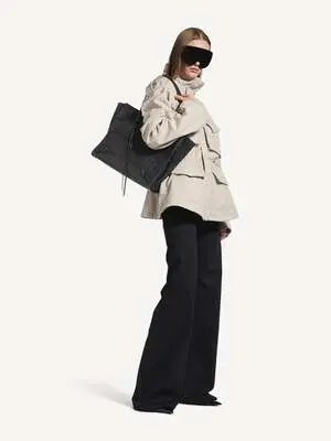 Balenciaga Le City Tote Bag In Arena Lambskin