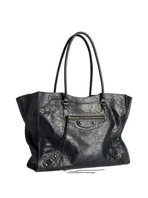Balenciaga Le City Tote Bag In Arena Lambskin