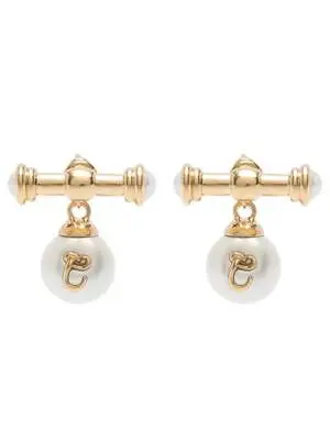 Chloé Chloé Heirloom Pearl Drop Earrings Silver