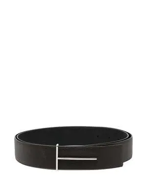TOM FORD Reversible Leather Belt - Brown