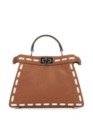Fendi Peekaboo Iseeu Small Bag - Brown