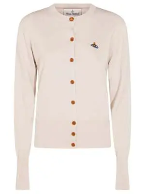 VIVIENNE WESTWOOD Bea Ribbed-knit Cardigan