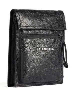 Balenciaga Explorer Small Pouch With Strap