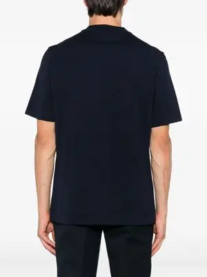 Brunello Cucinelli Cotton Jersey Crew Neck T-shirt With Logo