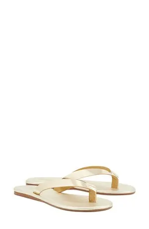 ANCIENT GREEK SANDALS Leda Leather Flip Flop